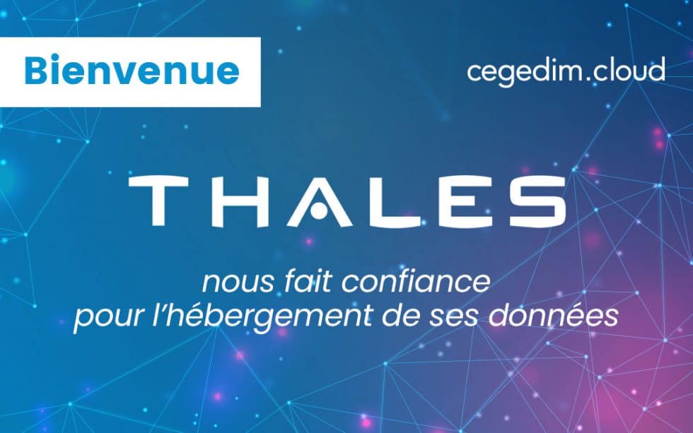 Bienvenue à Thales - Cegedim Cloud