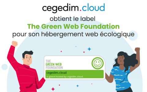cegedim.cloud labellisé par "The Green Web Foundation" - Cegedim Cloud